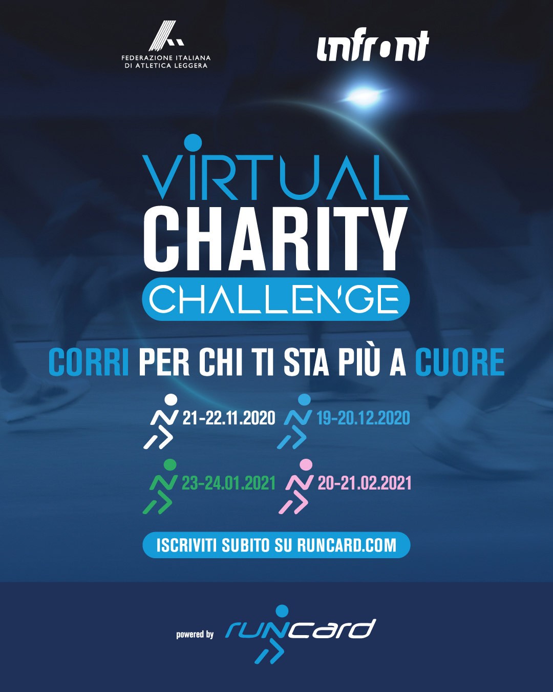 RUNCARD LANCIA IL 1° VIRTUAL CHARITY CHALLENGE (DAL 14 NOVEMBRE ...