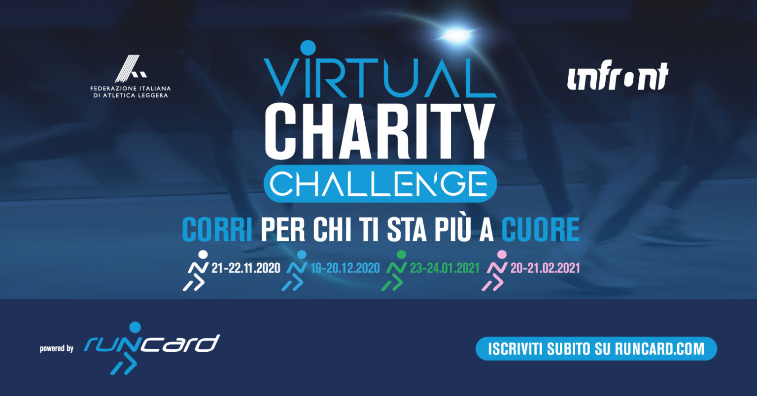 RUNCARD LANCIA IL 1° VIRTUAL CHARITY CHALLENGE (DAL 14 NOVEMBRE ...